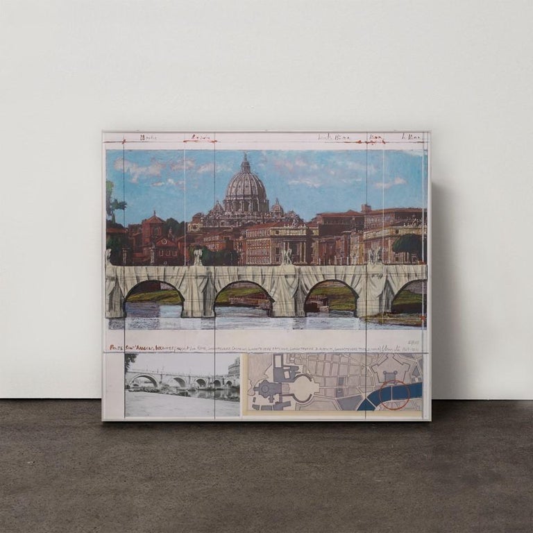Christo - Ponte Sant’Angelo -Christo, Contemporary, 21st Century ...