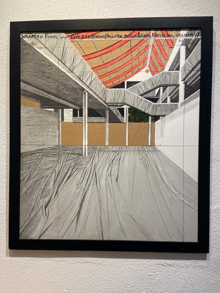 Christo - Lithograph - Project for Museum Würth - Christo For Sale at ...