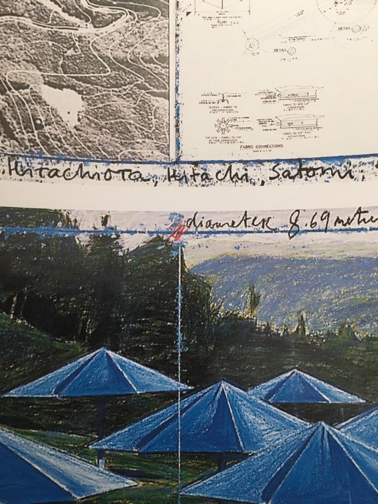 Christo - Christo ''The Umbrellas - Joint Project for Japan and USA ...