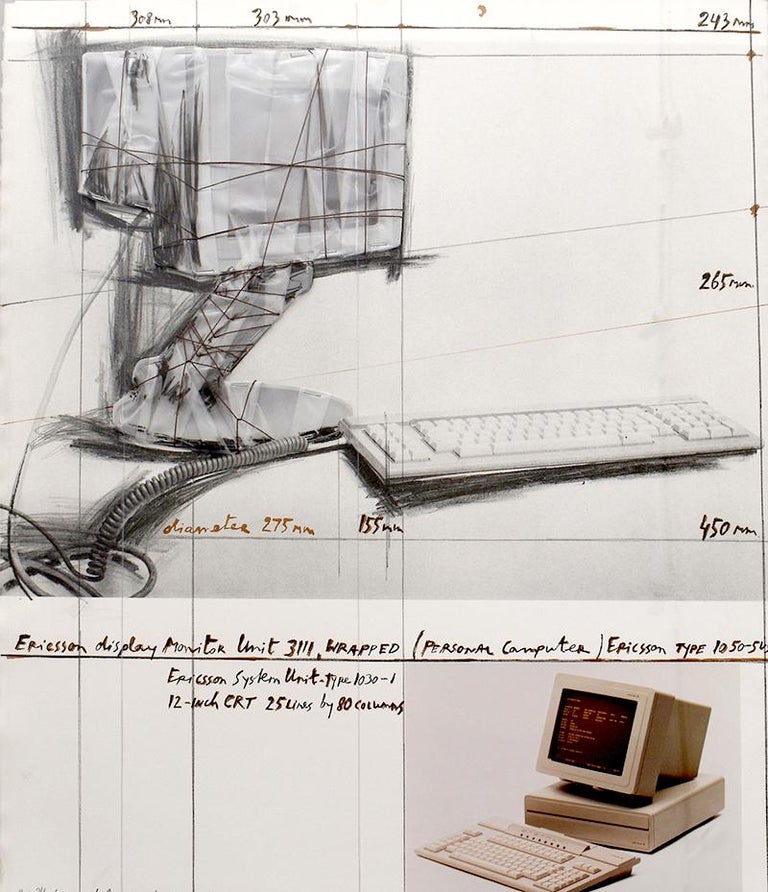 Christo - Ericsson Display Monitor Unit 3111, Wrapped, Project for ...
