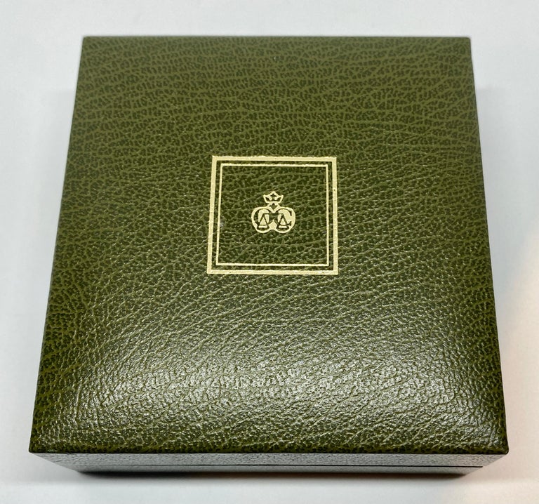 Christofle Brooch in 18 Karat Gold and Sterling Silver For Sale at 1stDibs