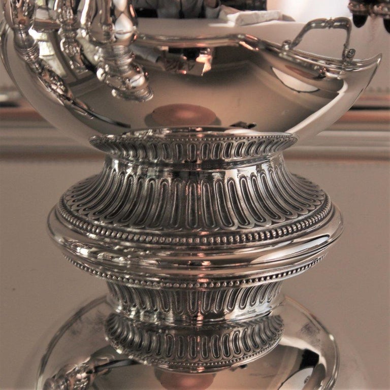 Christofle France "Perles" Silver Plated Complete Coffee and Tea ...