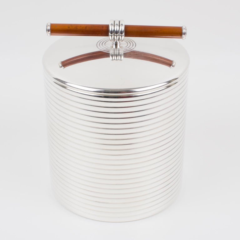 Christofle France Silver Plate and Chinese Lacquer Box at 1stDibs