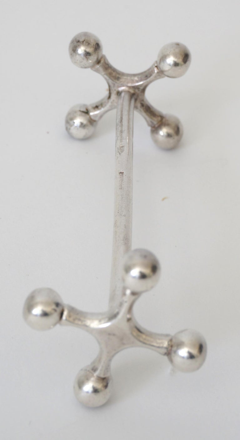 Christofle Knife Rests Silver Plated, Married Set of 12 For Sale at 1stDibs