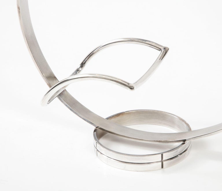 Christofle Silver Plated Wine Holder For Sale at 1stDibs