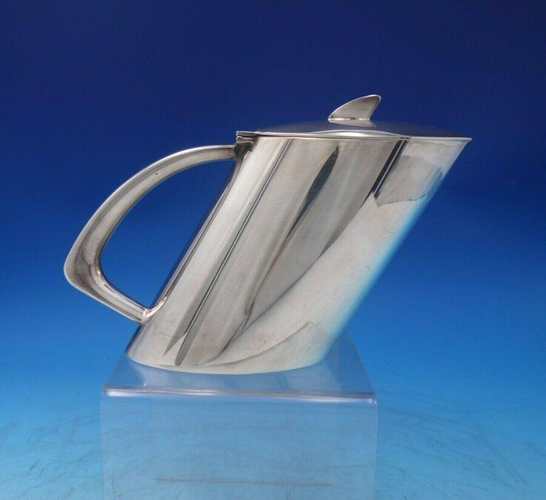 Christoph Widmann German Silverplate Tea Set 5pc Handmade Modern ...