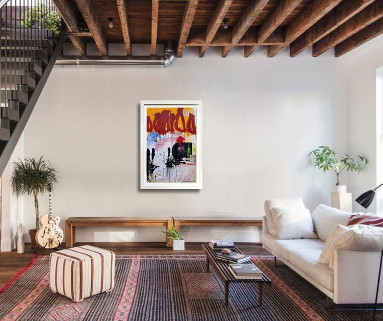 Christophe - "Abstract Dior" 53x37, For Sale at 1stDibs | dior painting