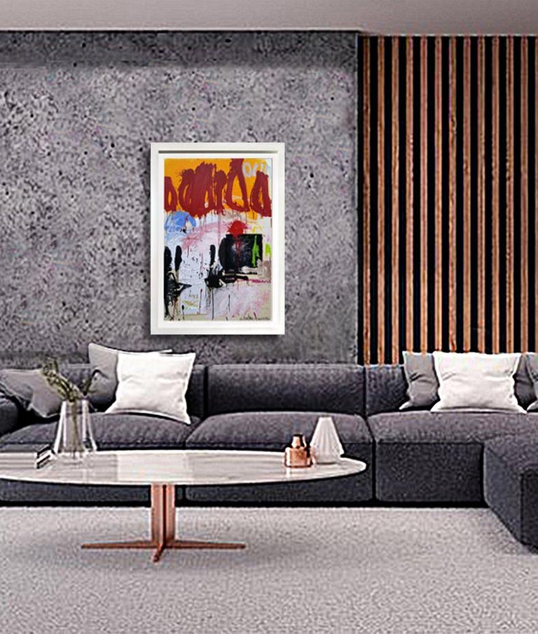 Christophe - "Abstract Dior" 53x37, For Sale at 1stDibs | dior painting