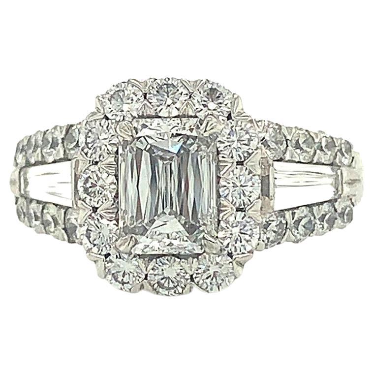 Christopher Designs Crisscut Diamond Lace Beyaz Bracelet 18K White Gold ...