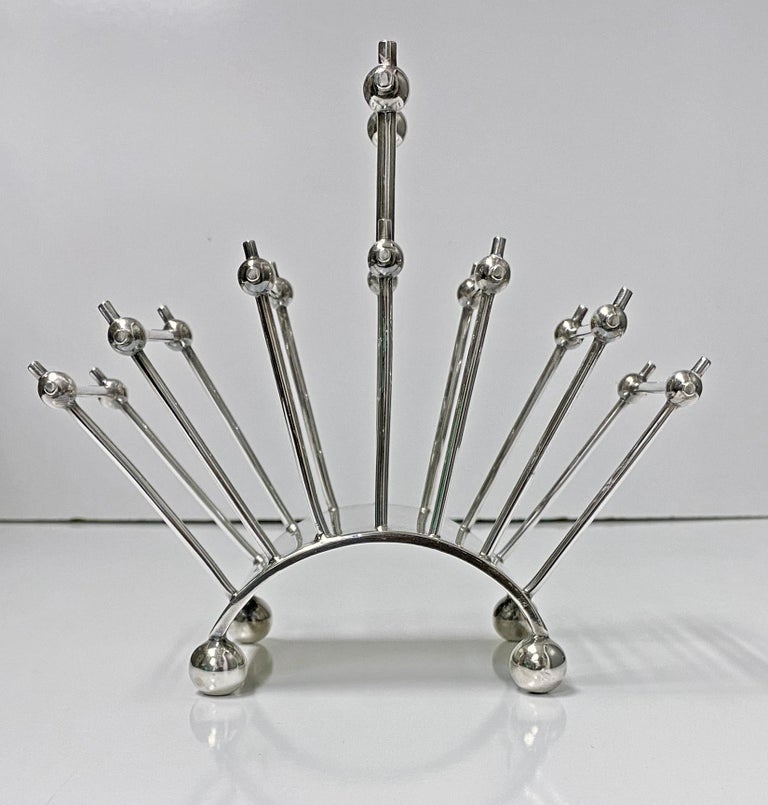 Christopher Dresser Design Toast or Letter Rack, circa 1890 by John ...
