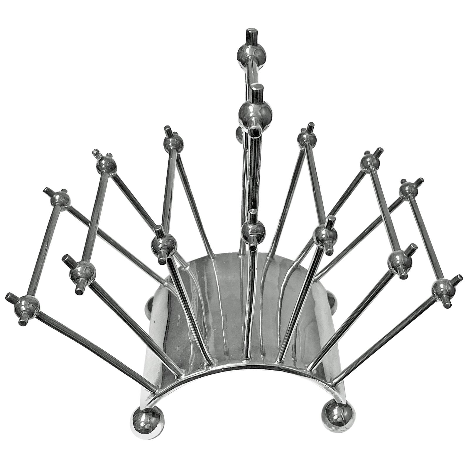 Christopher Dresser Design Toast or Letter Rack, circa 1890 by John ...