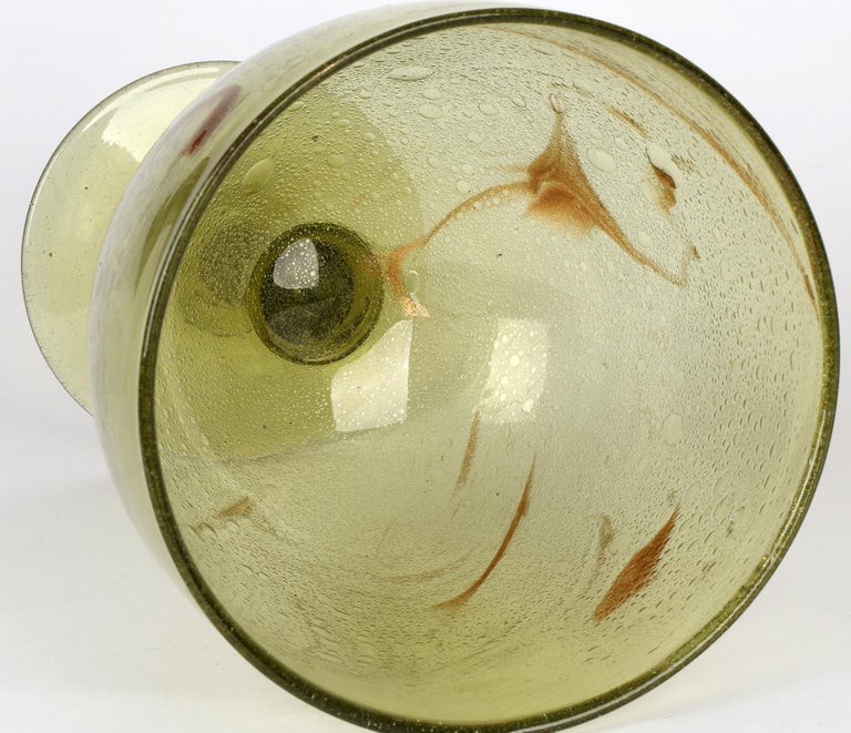 Christopher Dresser for James Coupar Clutha Glass Footed Goblet Shaped ...