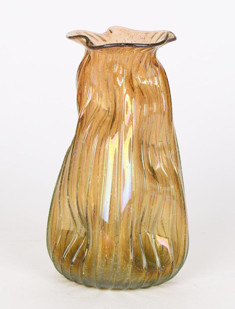 Christopher Dresser for James Couper and Sons Clutha Glass Pinched ...