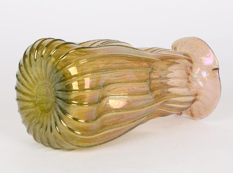 Christopher Dresser for James Couper and Sons Clutha Glass Pinched ...