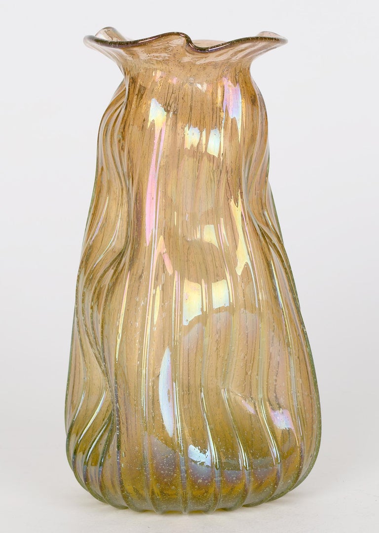 Christopher Dresser for James Couper and Sons Clutha Glass Pinched ...