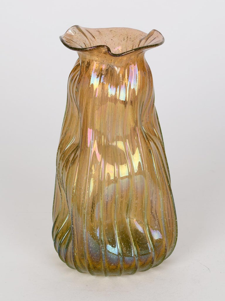 Christopher Dresser for James Couper and Sons Clutha Glass Pinched ...