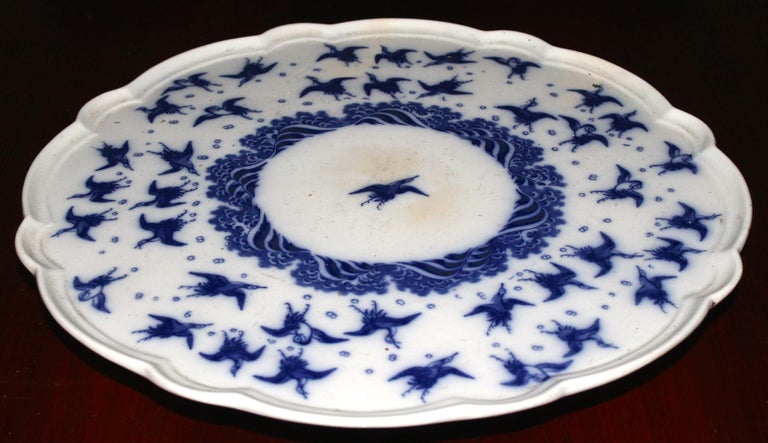 Christopher Dresser Minton's Large Cake Platter For Sale at 1stDibs