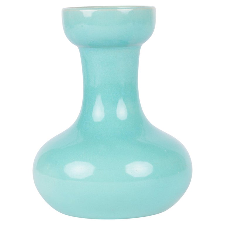 Samuel Lear Majolika-Keramik-Vase, glasiert, Christopher Dresser im ...