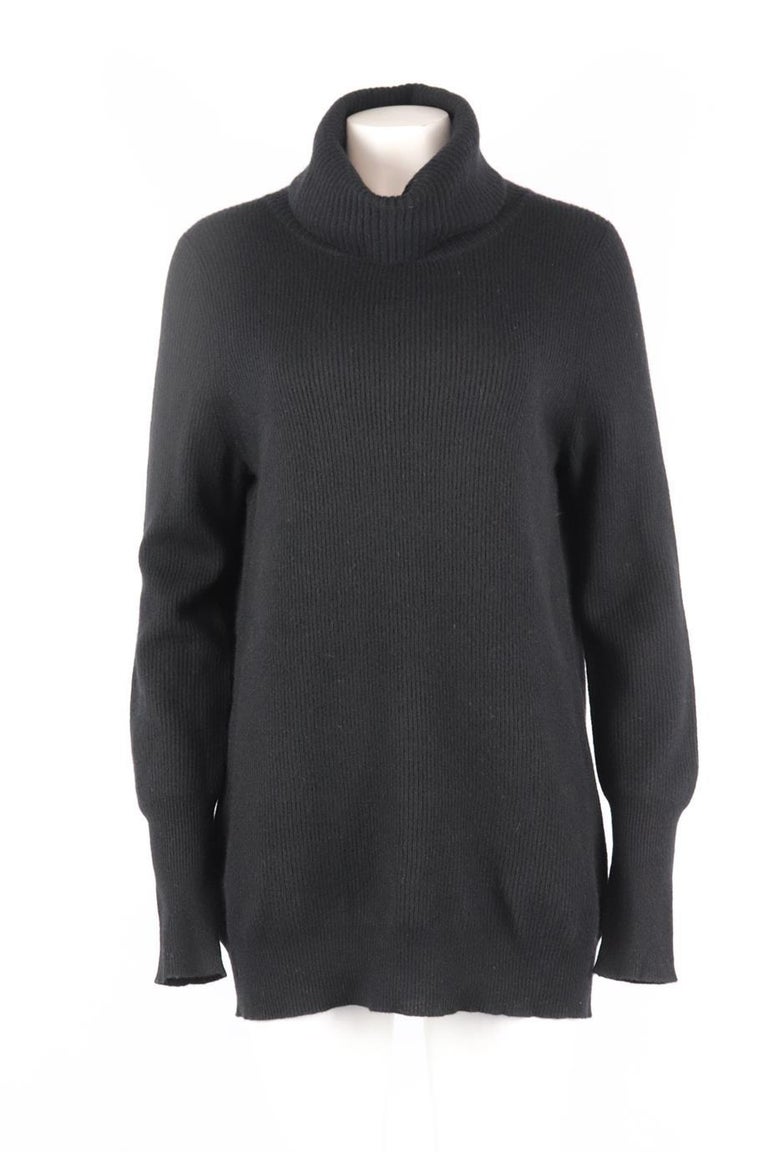 Christopher Fischer Ribbed Cashmere Turtleneck Sweater Large For Sale ...