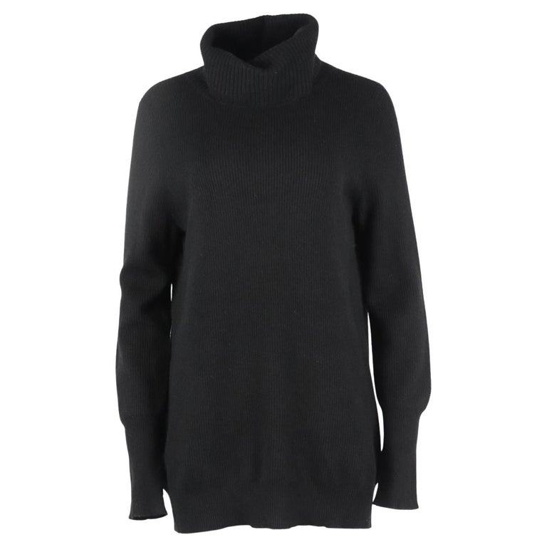 Christopher Fischer Ribbed Cashmere Turtleneck Sweater Large For Sale ...