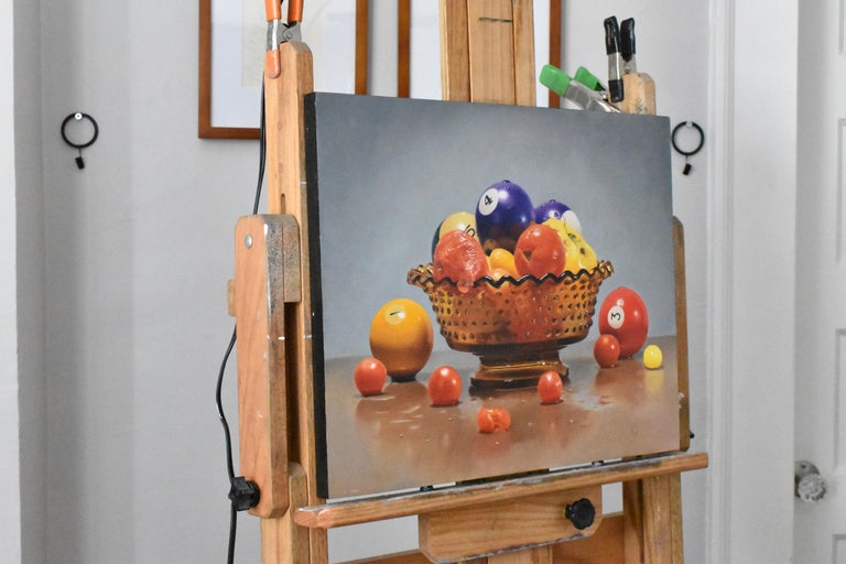 Christopher Garvey - A Study in Firmness, Oil Painting For Sale at 1stDibs