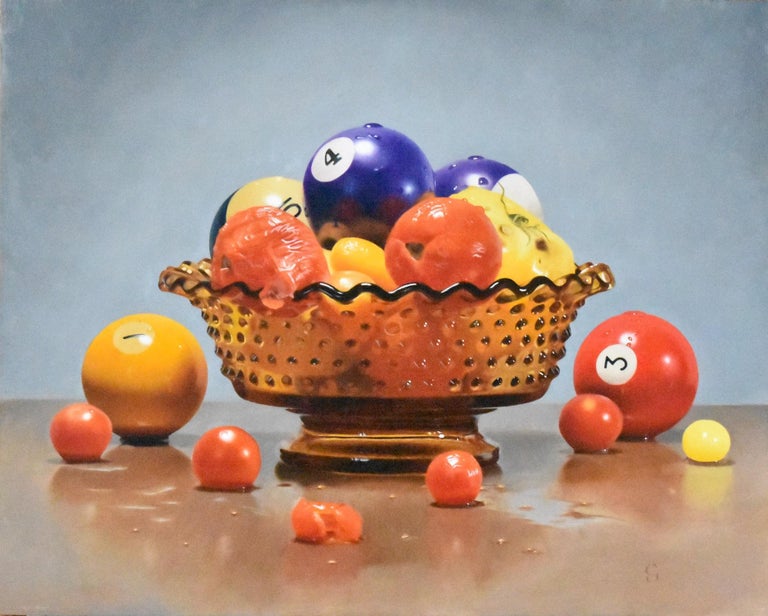 Christopher Garvey - A Study in Firmness, Oil Painting For Sale at 1stDibs