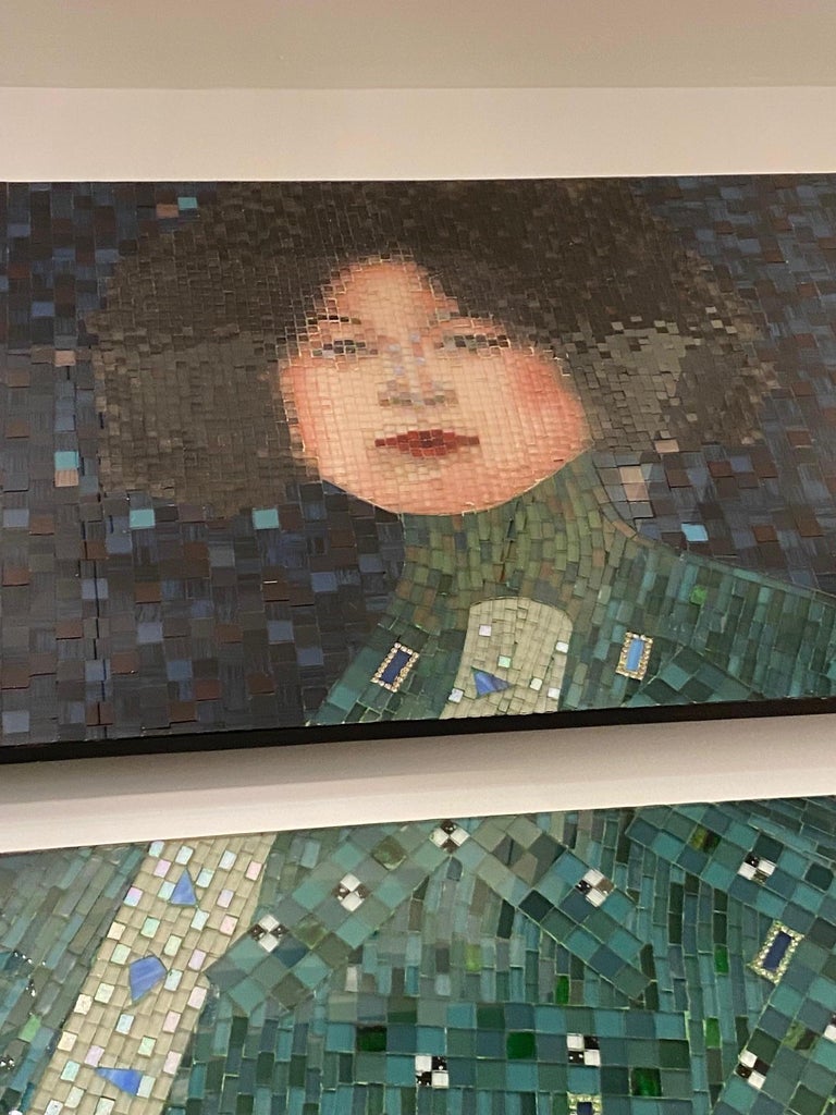 Christopher Guy, "Green Lady" Mosaic For Sale at 1stDibs