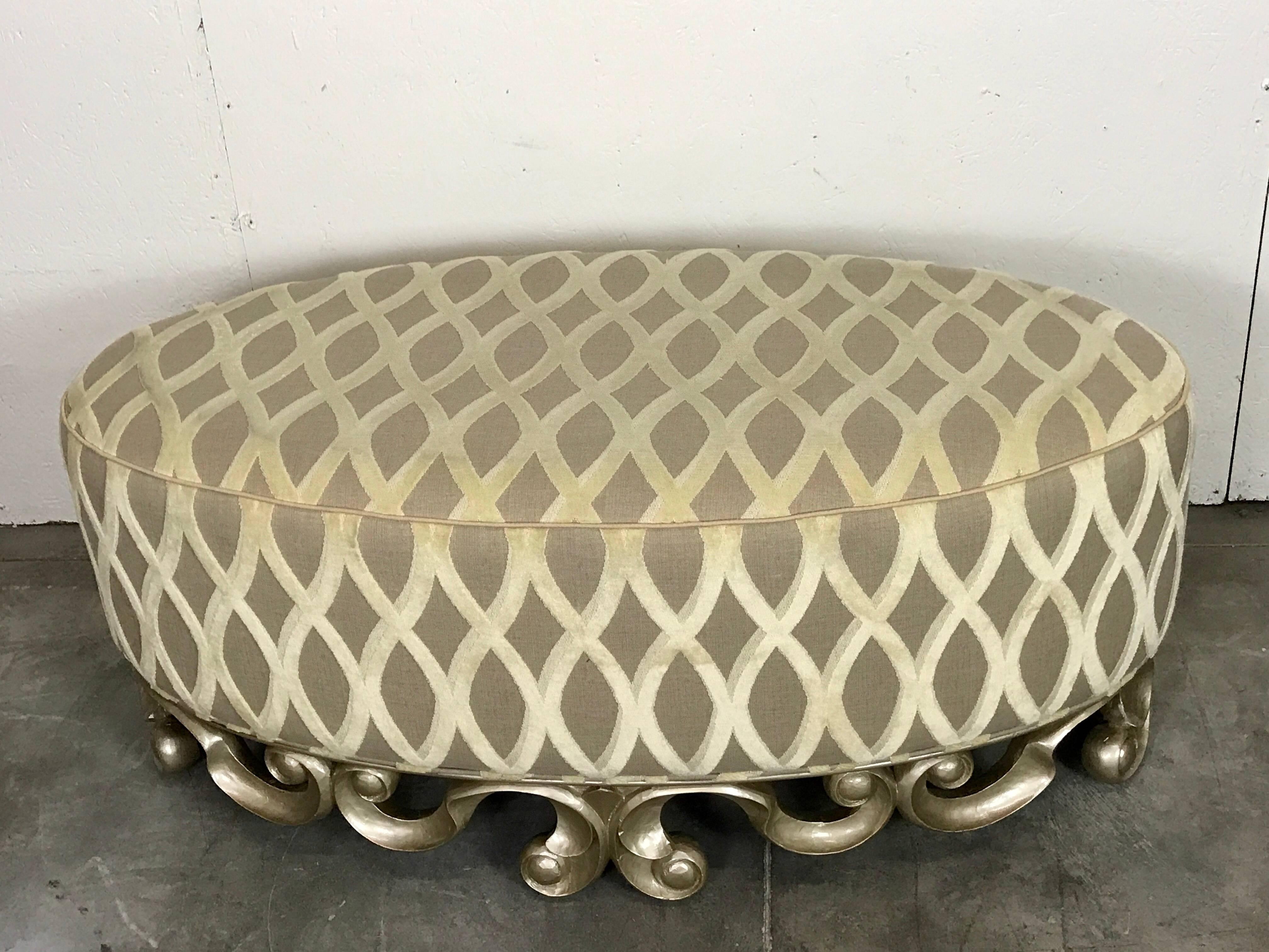 Christopher Guy Vuitton Cocktail Ottoman, in Italian Silver For Sale at 1stDibs | christopher ...