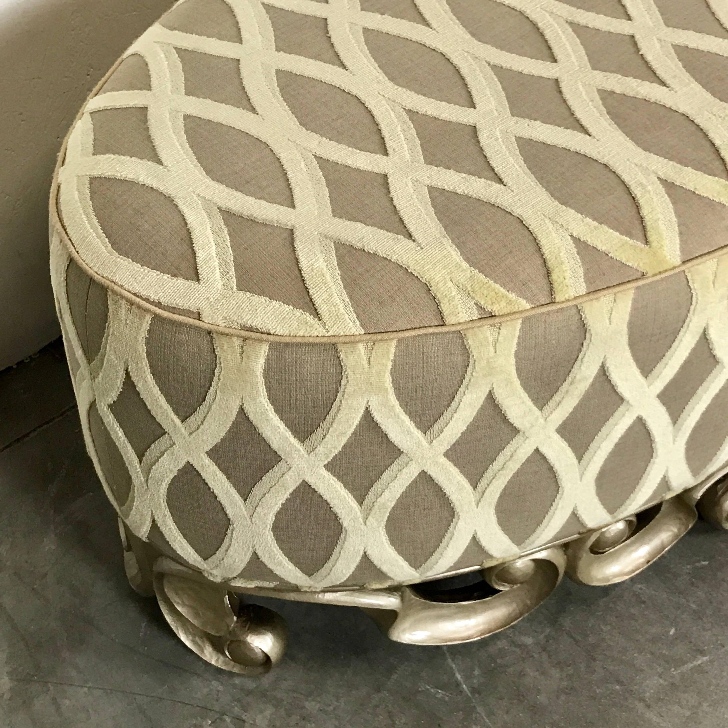 Christopher Guy Vuitton Cocktail Ottoman, in Italian Silver For Sale at 1stDibs | christopher ...