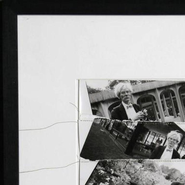 Christopher Makos - Christopher Makos, "Andy Warhol Collage," Sewn ...