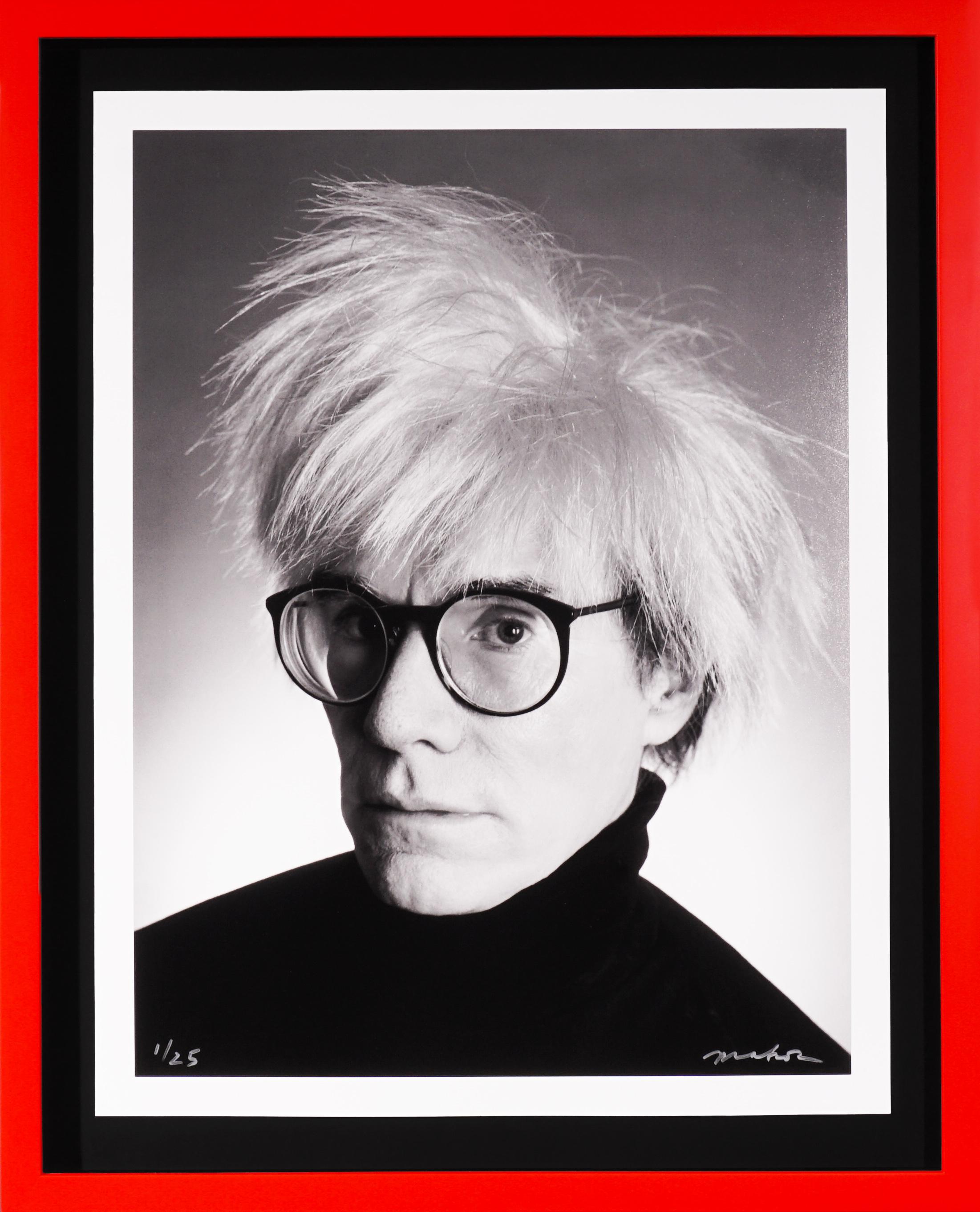 Christopher Makos - Retrato fotográfico de archivo de Andy Warhol ...