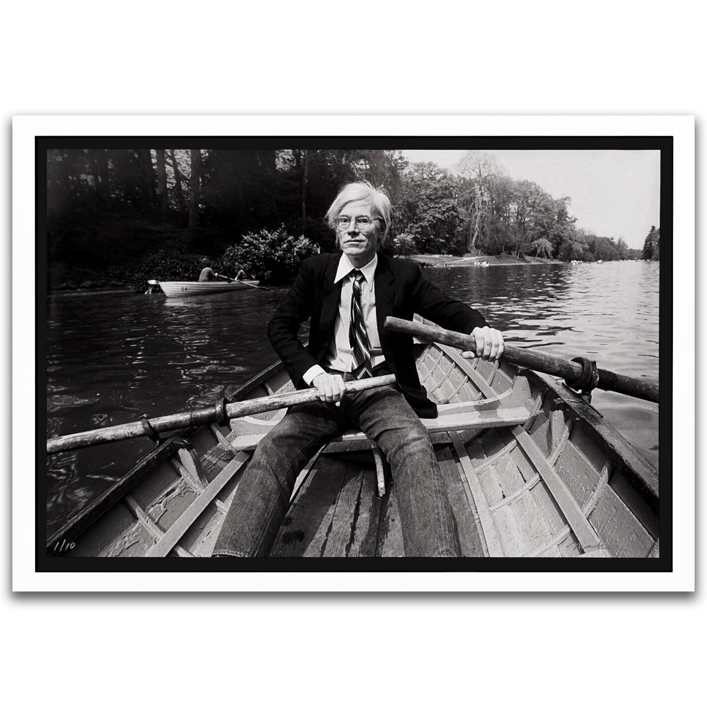 Christopher Makos - Christopher Makos, Archival 'Andy Warhol Row Boat ...