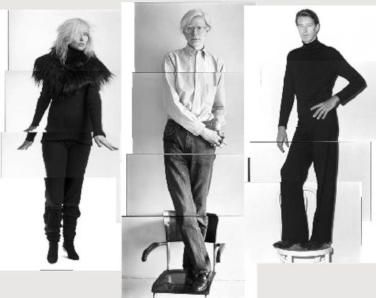 Christopher Makos - Debbie Harry (Blondie), Andy Warhol and Halston For ...
