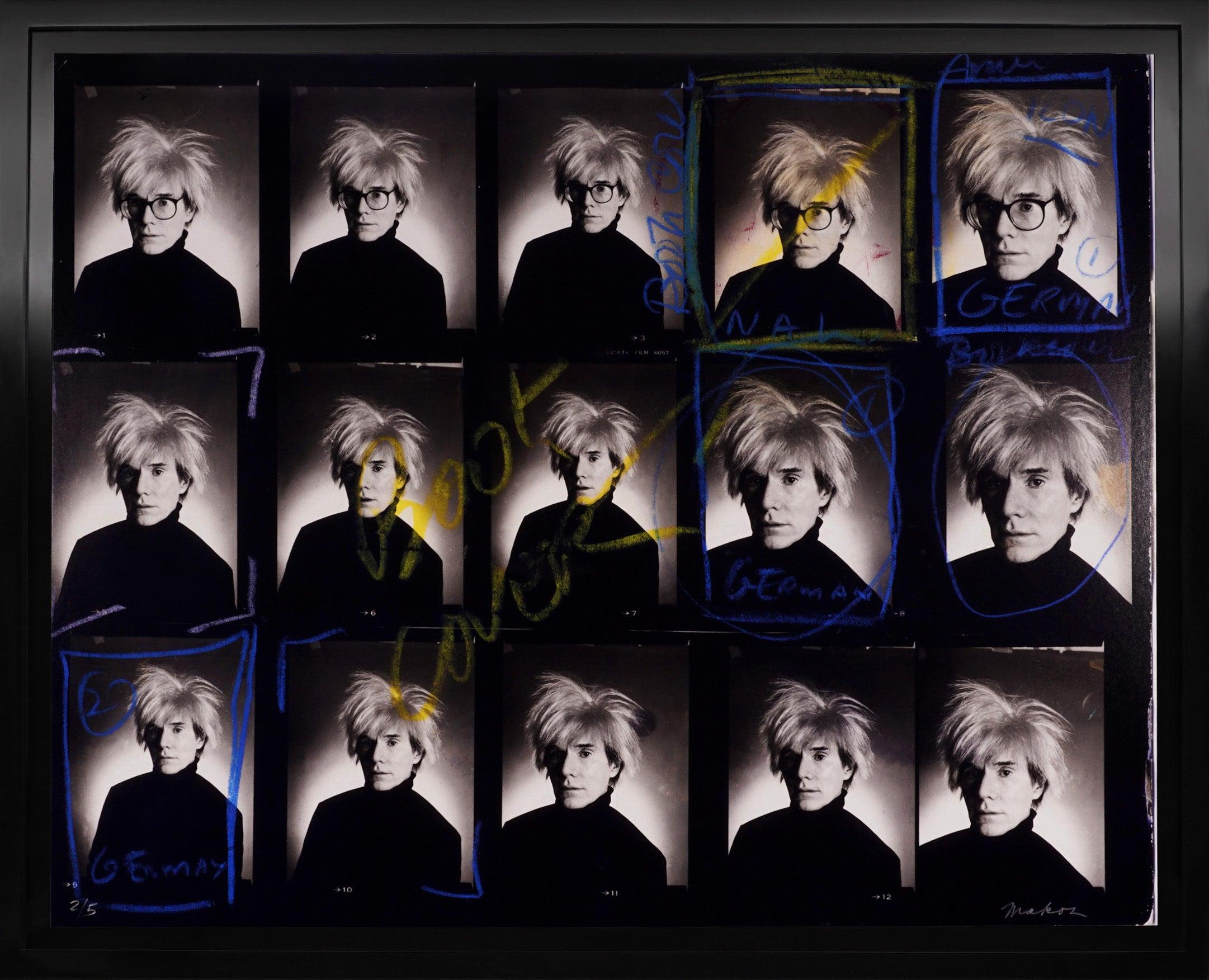 Christopher Makos - Andy Warhol and Liza Minelli at 1stDibs