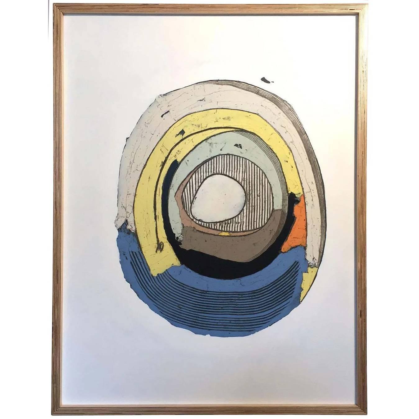 Christopher Reilly - Untitled, Encaustic Hummingbird Painting at 1stDibs
