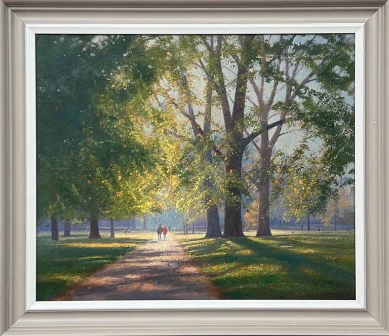 Christopher Osborne - Couple Walking in the Park with sun shining ...