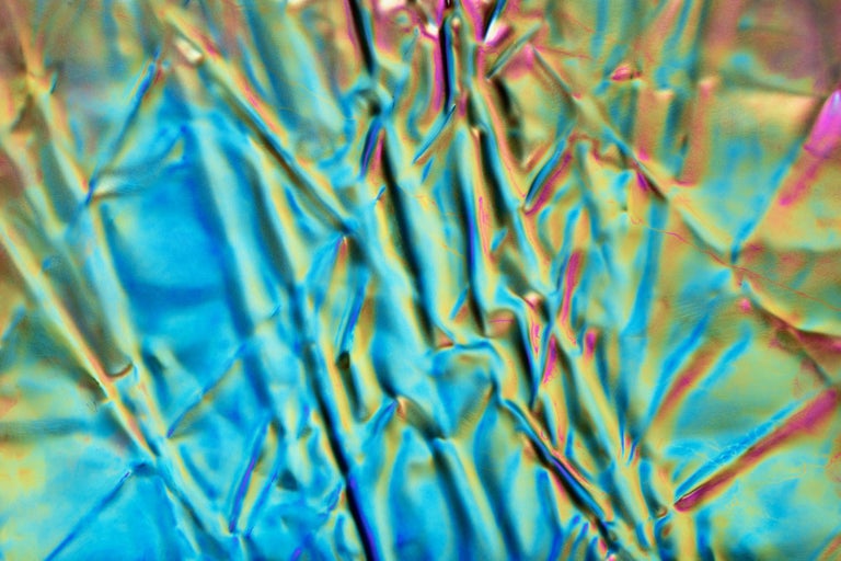 Christopher Prinz “Wrinkled Chair” in Rainbow Iridescent 'Raw' For Sale ...