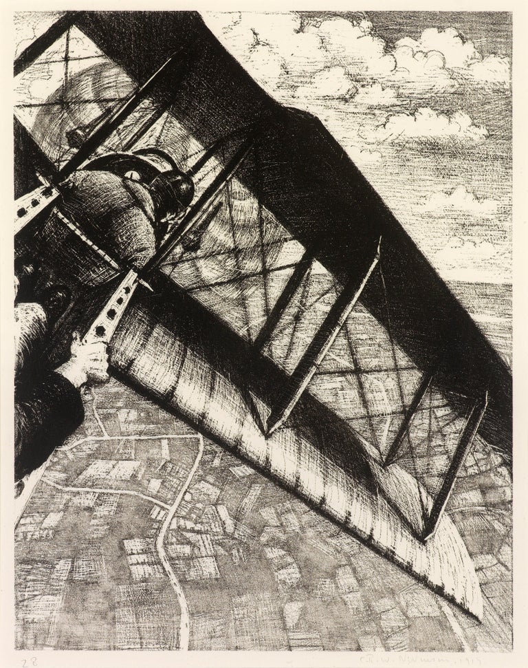 Christopher R. W. Nevinson - Banking at 4000 Feet - 20th Century ...