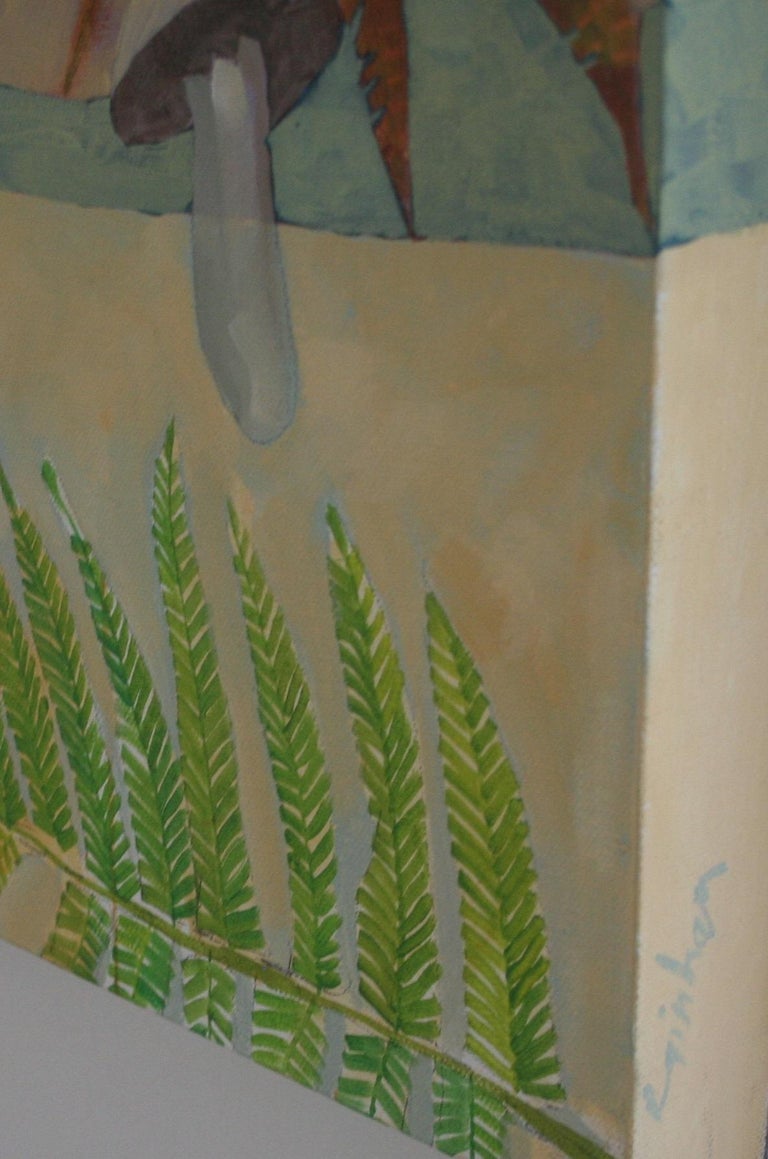 Christopher Rainham - Pulling Bracken - contemporary acrylic painting ...