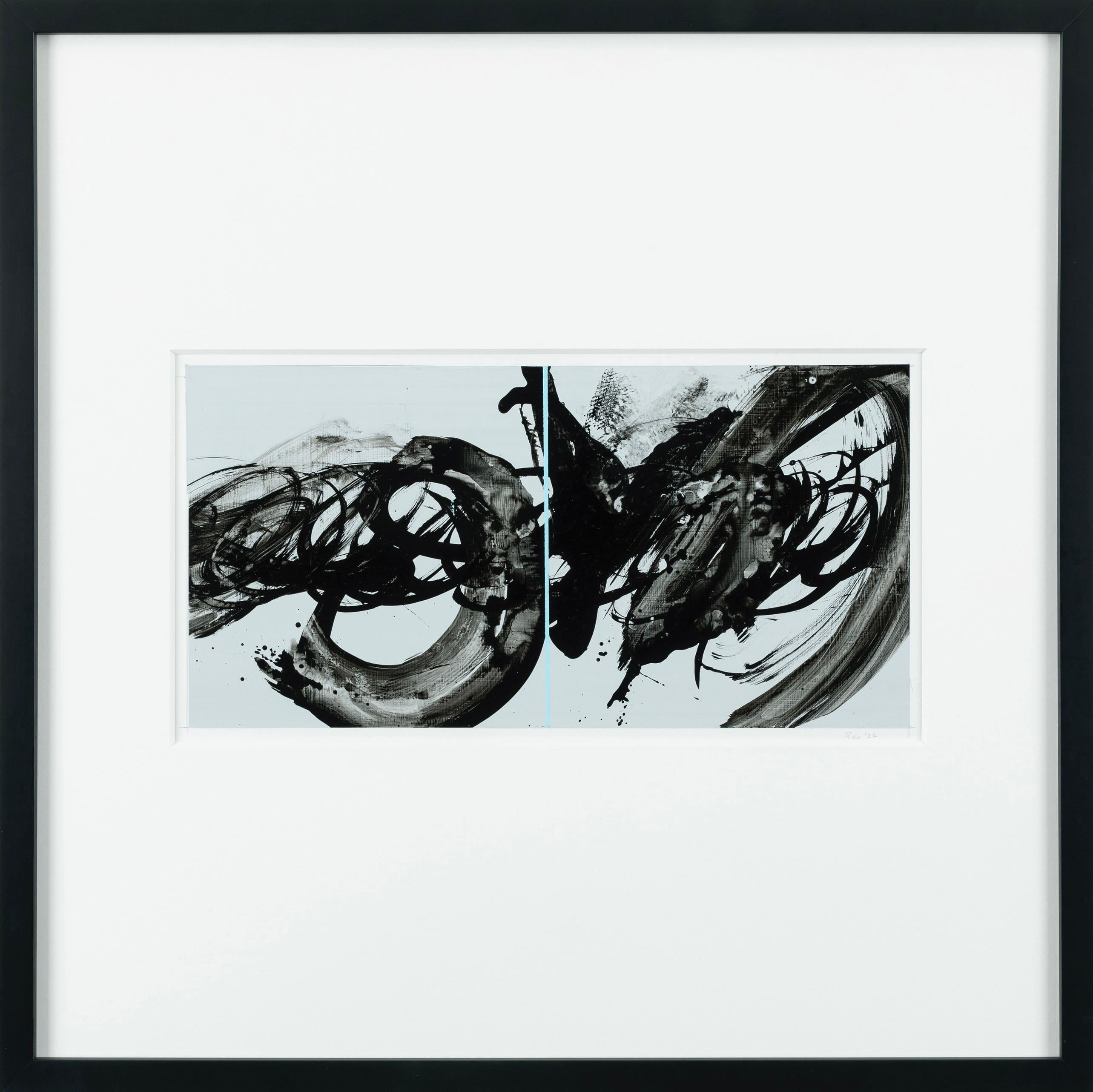 Miette Braive - Abstract Metropolis For Sale at 1stDibs