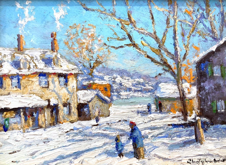 Christopher Willett - "New Hope PA" Bucks County PA, Pastoral Winter ...