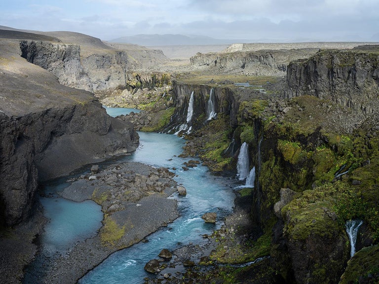 Christos J. Palios - Sigöldugljúfur Canyon (Valley of Tears) (50" x 67 ...