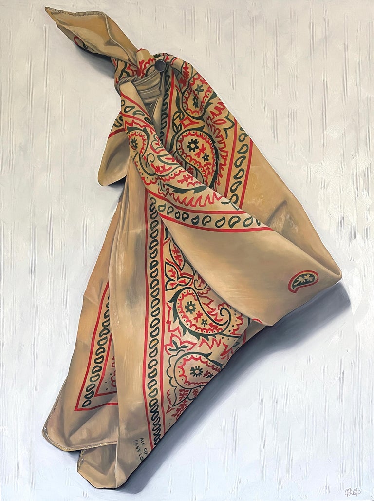 Christy Stallop - "Buff" Oil Painting For Sale at 1stDibs