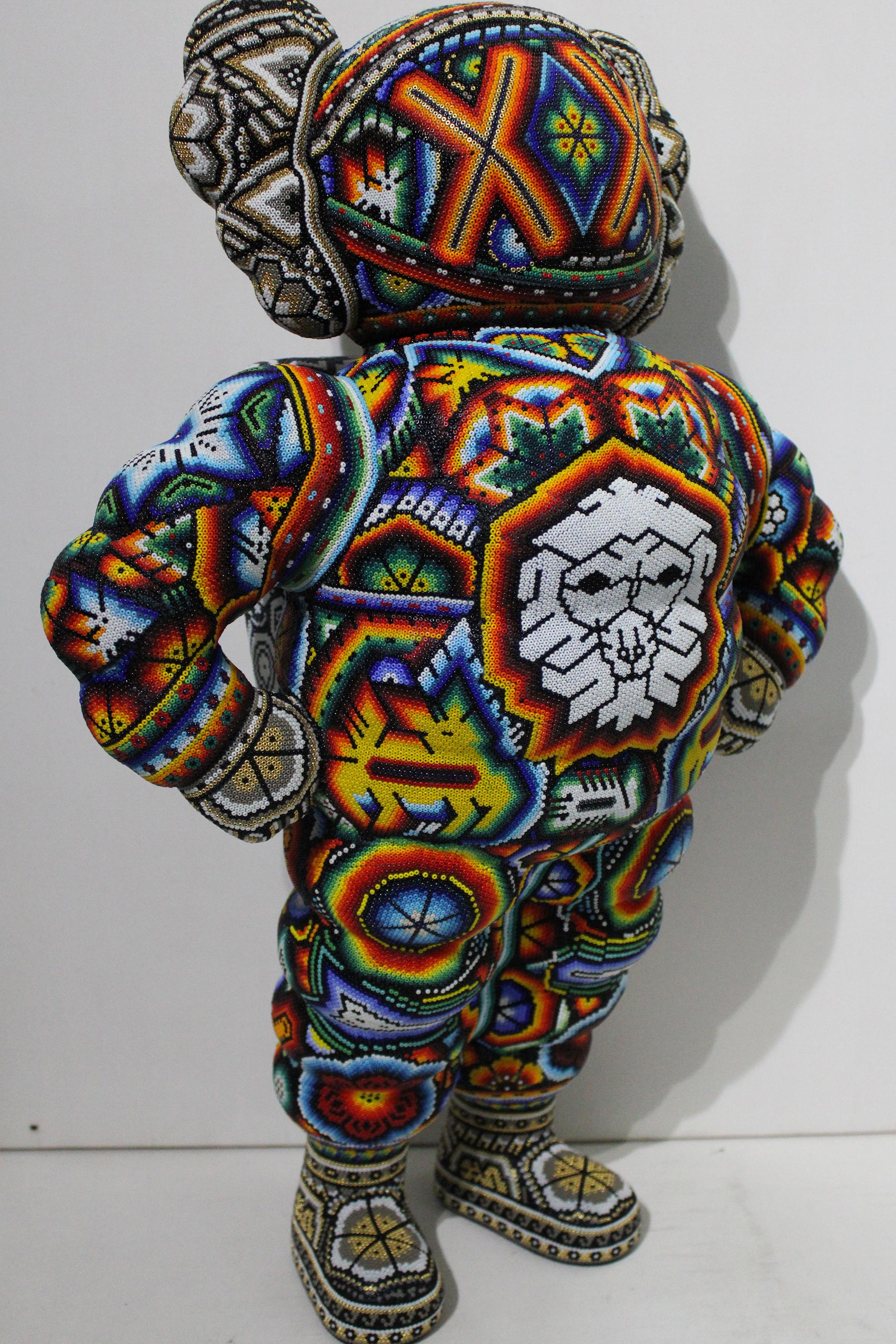 CHROMA aka Rick Wolfryd - Chroma 'CHUM ' Sculpture, Huichol Series ...