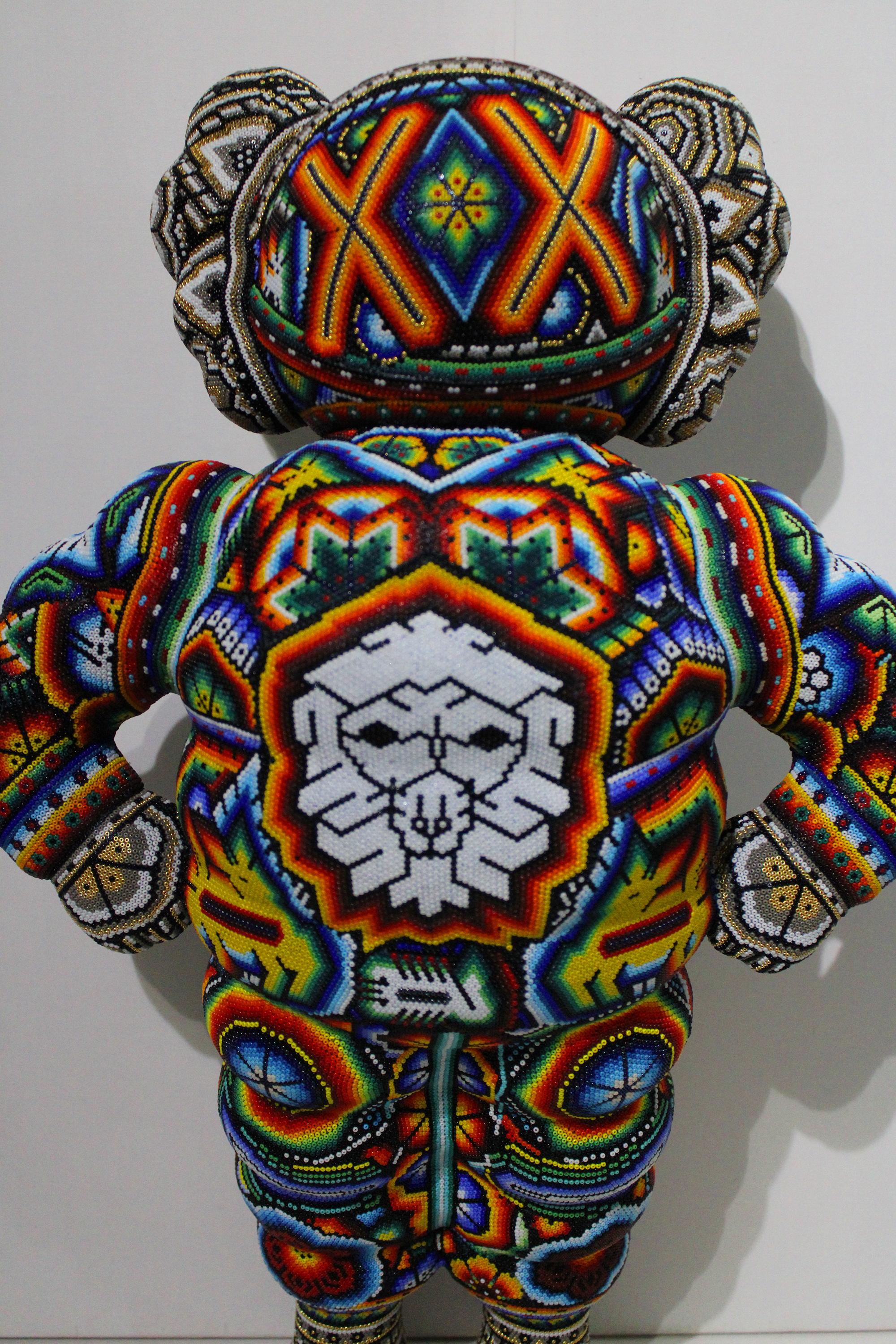 CHROMA aka Rick Wolfryd - Chroma 'CHUM ' Sculpture, Huichol Series ...