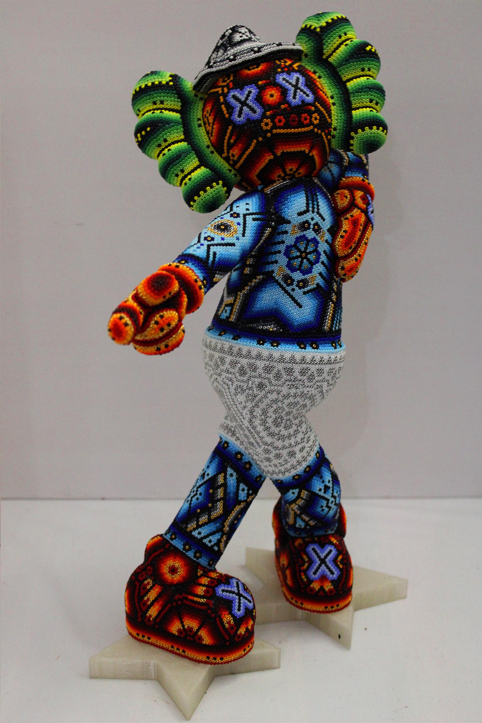CHROMA aka Rick Wolfryd - "Popstar with Hat" Mini from Huichol ALTERATIONS Series For Sale at ...
