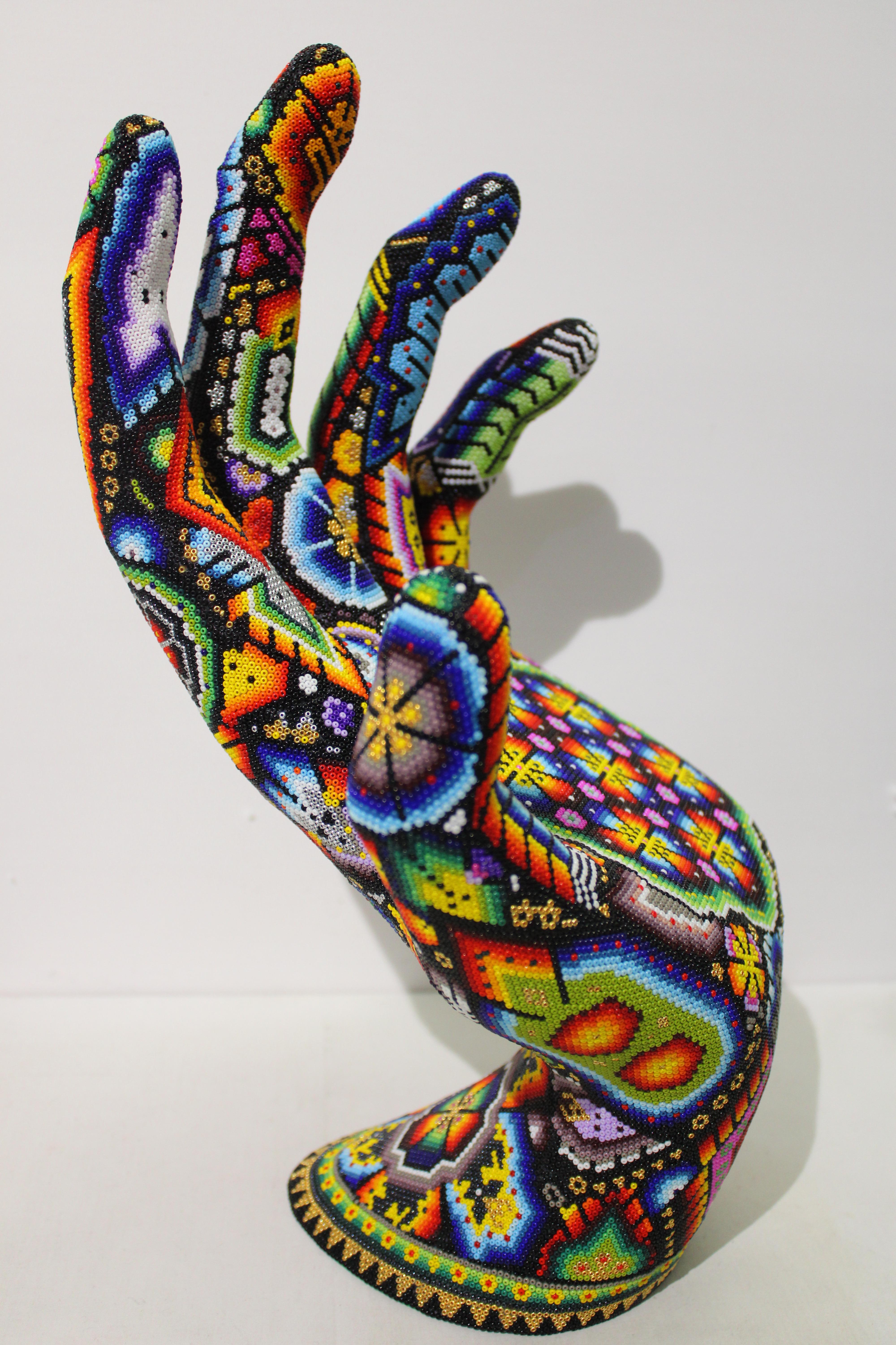 CHROMA aka Rick Wolfryd - "Reaching Out II" from Magic Hands Huichol ALTERATIONS Series at ...