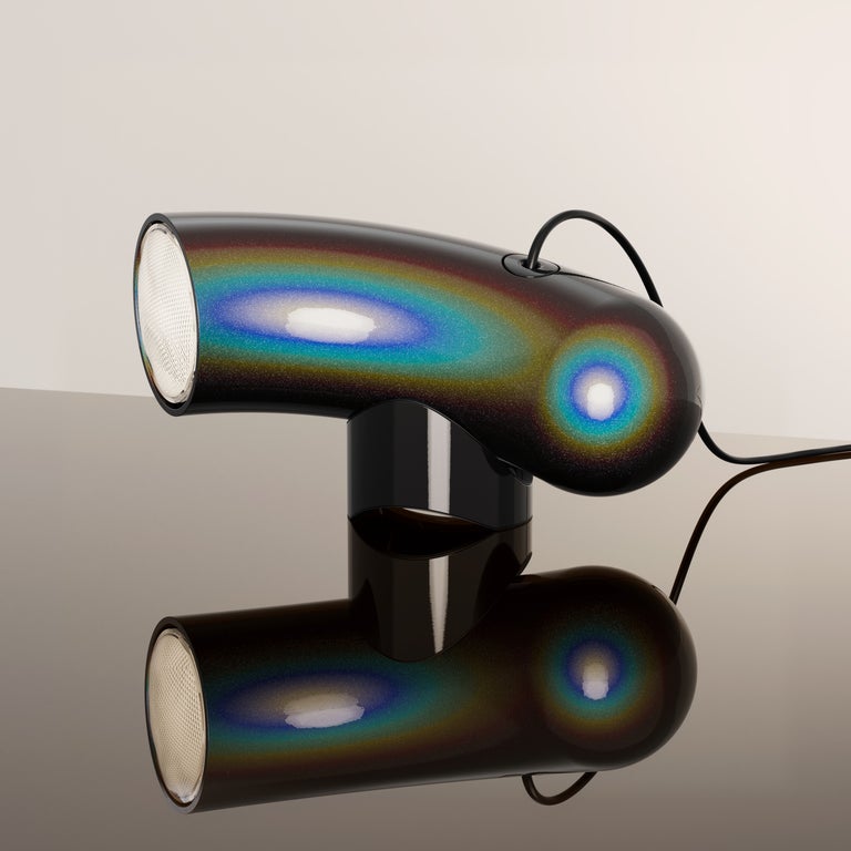 Chromatic Black Hyphen Simple Table Lamp by Studio d'Armes For Sale at ...