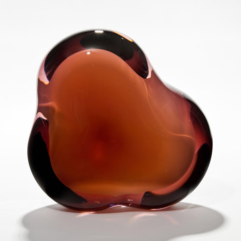 Chromatic Vug in Aurora Rotlich and Smokey Topaz, Sculpture by Samantha ...