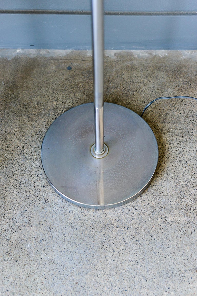 Chrome 3 Light Floor Lamp by Robert Sonneman for Koch and Lowy, ca ...
